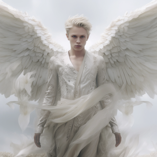 ANGE Damabiah Protecteur du Verseau, lie l’Homme et le Divin