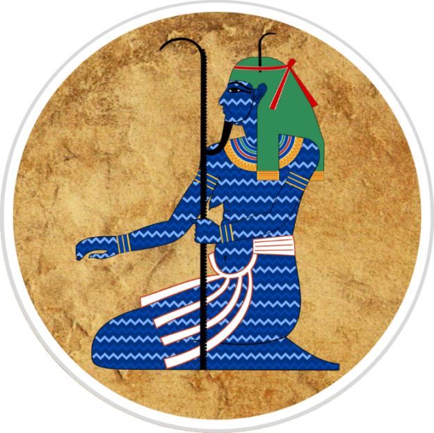 Nil ou Hâpy Dieu du Nil en astrologie Egyptienne