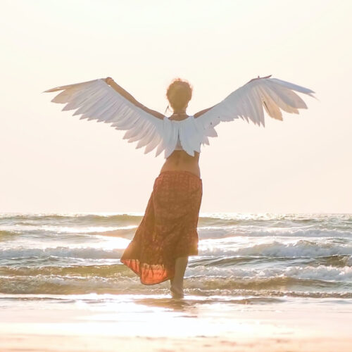 ANGE REIYEL Protecteur du Lion, lie l’Homme et le Divin